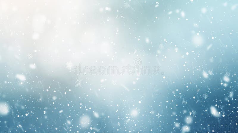 A Snowy Abstract Background with a Gentle Snowfall Effect, Featuring ...
