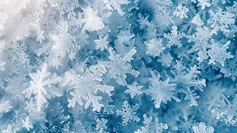 A Snowy Abstract Background with a Layered Look, Featuring Overlapping ...