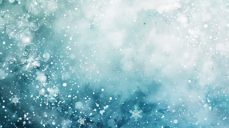 A Snowy Abstract Background with a Light, Airy Texture, Featuring ...
