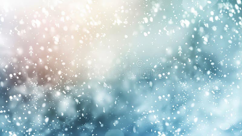 A Snowy Abstract Background with a Soft Gradient, Transitioning from ...