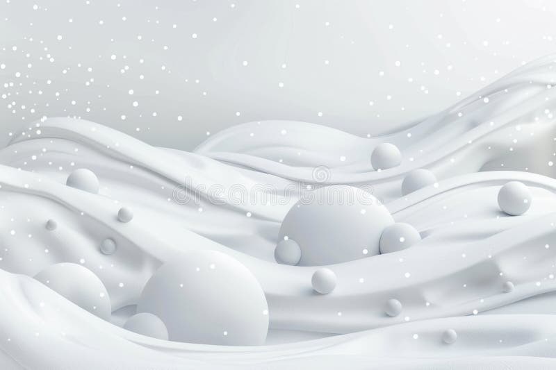 Snowy Abstract Background with Soft Textures, Winter Colors, and Subtle ...