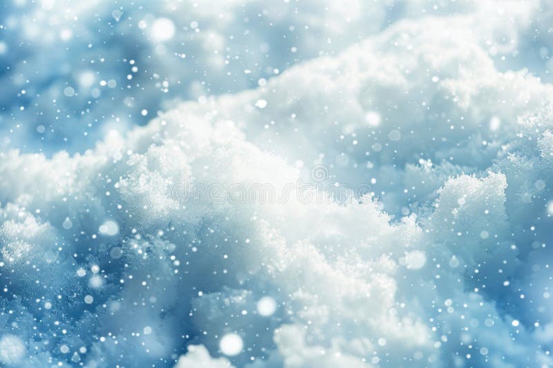 Snowy Abstract Background with Soft Textures, Winter Colors, and Subtle ...