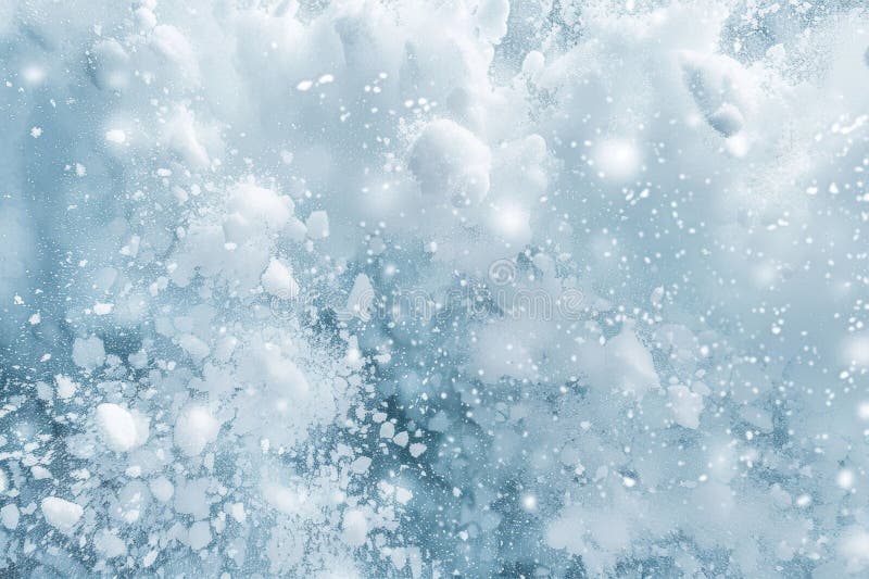Snowy Abstract Background with Soft Textures, Winter Colors, and Subtle ...