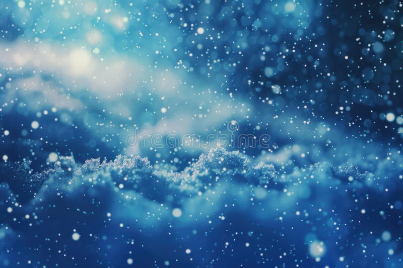 Snowy Abstract Background with Soft Textures, Winter Colors, and Subtle ...