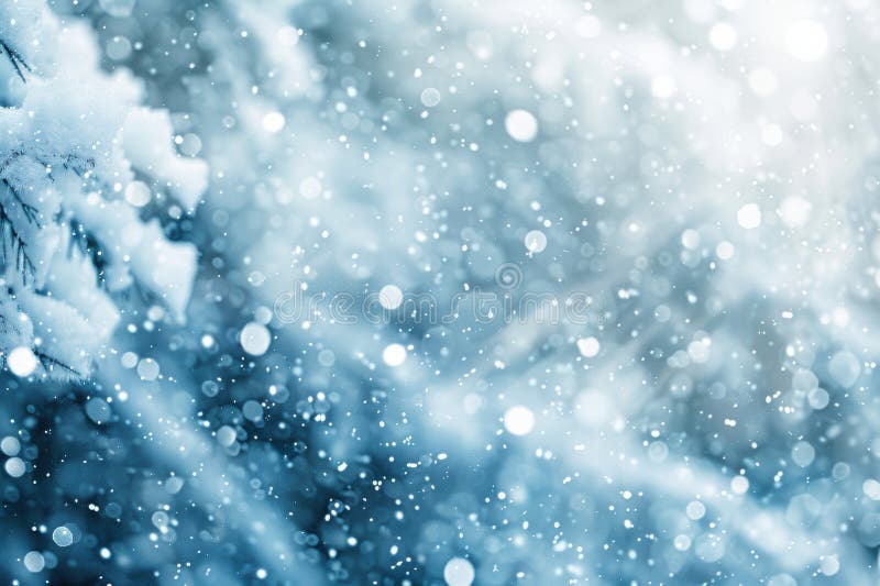 Snowy Abstract Background with Soft Textures, Winter Colors, and Subtle ...