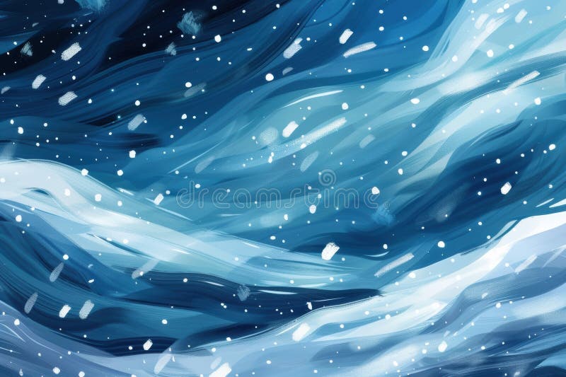 Snowy Abstract Background with Soft Textures, Winter Colors, and Subtle ...