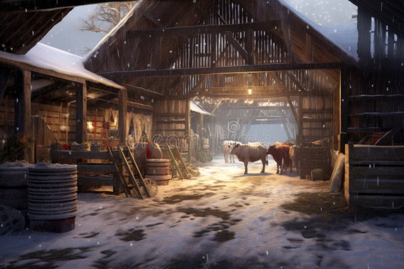 Open Barn Doors Stock Illustrations – 232 Open Barn Doors Stock ...