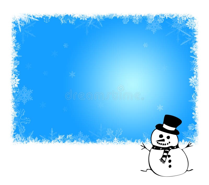 Snowy border stock illustration. Illustration of tree - 3568180