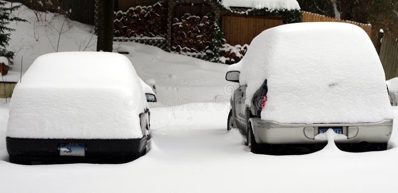 Snowy Cars stock image. Image of park, blizzard, traffic - 17848611