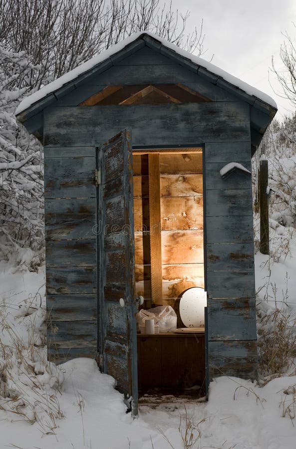 Vintage Outhouse on the Farm Stock Photo - Image of rustic, toilet: 9740304