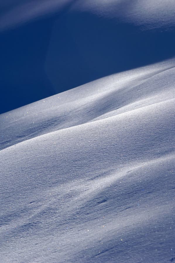 Snowy hill stock photo. Image of snow, mountain, hill - 7528456