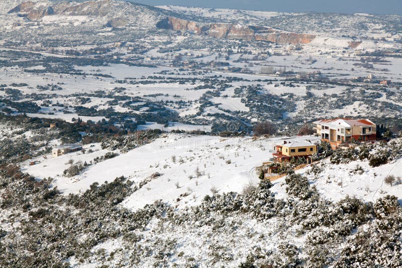 Snowy hillside stock photo. Image of frost, land, nature - 22708844