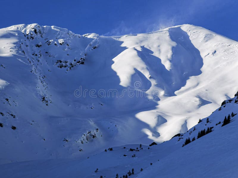 Snowy Landscape of Highlands Stock Photo - Image of landscape ...