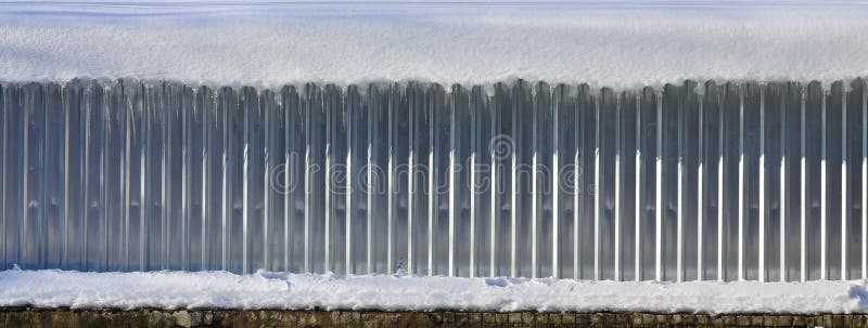 Snowy metal wall texture stock photo. Image of pattern - 85208576