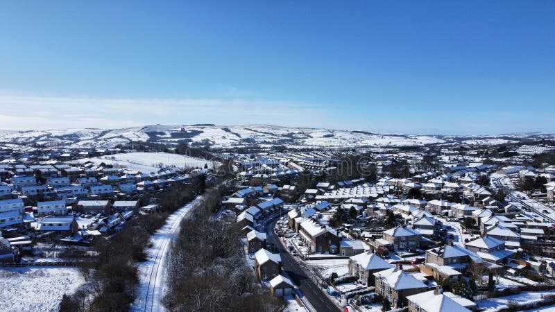Snowy north Yorkshire stock image. Image of snow, piste - 271904793