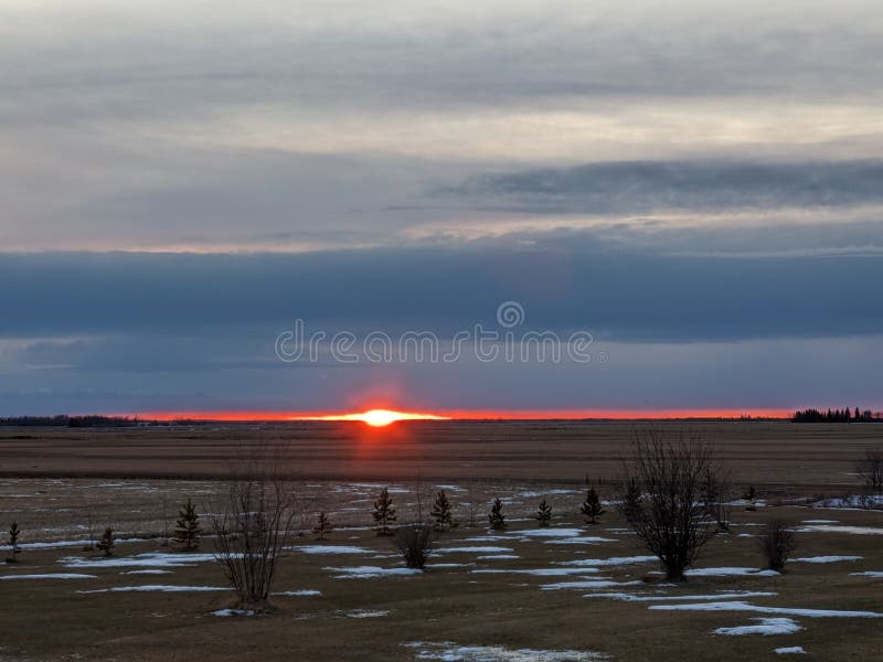 November Sunset in the City Park Stock Photo - Image of sunset, nature ...