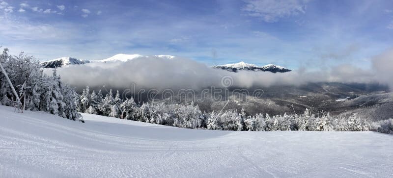 Snowy slope stock photo. Image of skiing, america, snowboard - 48093458