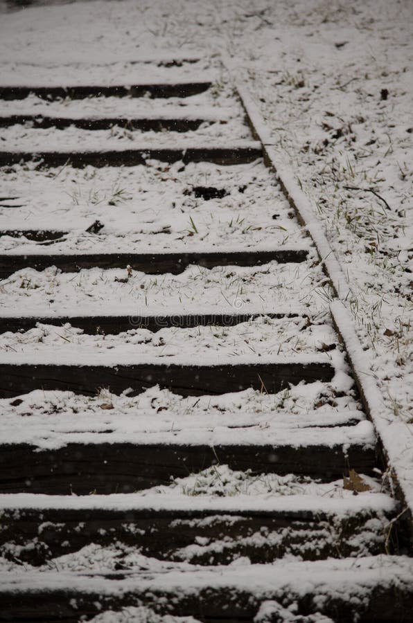 Snowy Steps, Heavy Snowfall Stock Photo - Image of calendar, climb: 6203080