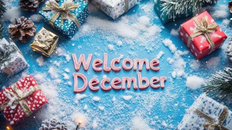 Welcome December Stock Illustrations – 5,707 Welcome December Stock ...