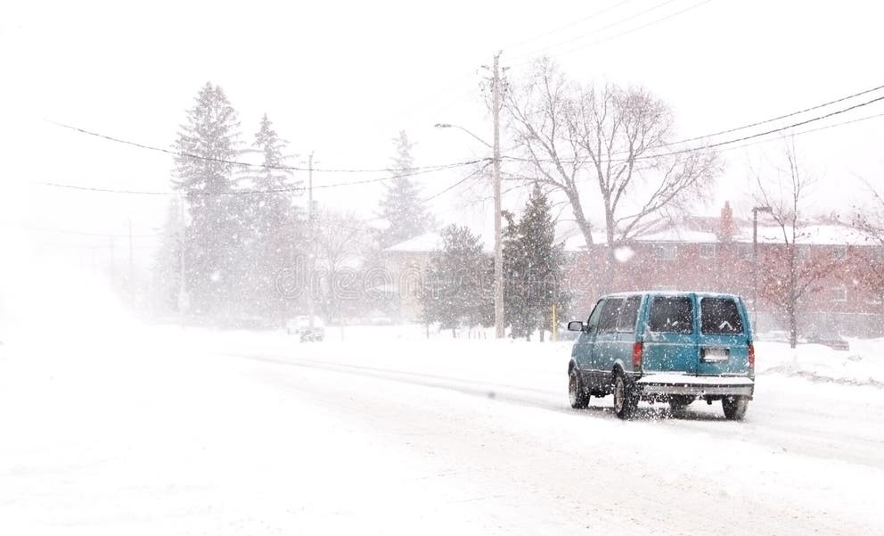 Snowy van editorial photography. Image of january, parked - 2031602