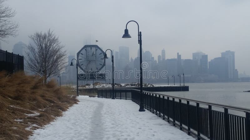 Snowy walk stock photo. Image of paulus, snowy, hook - 80674812