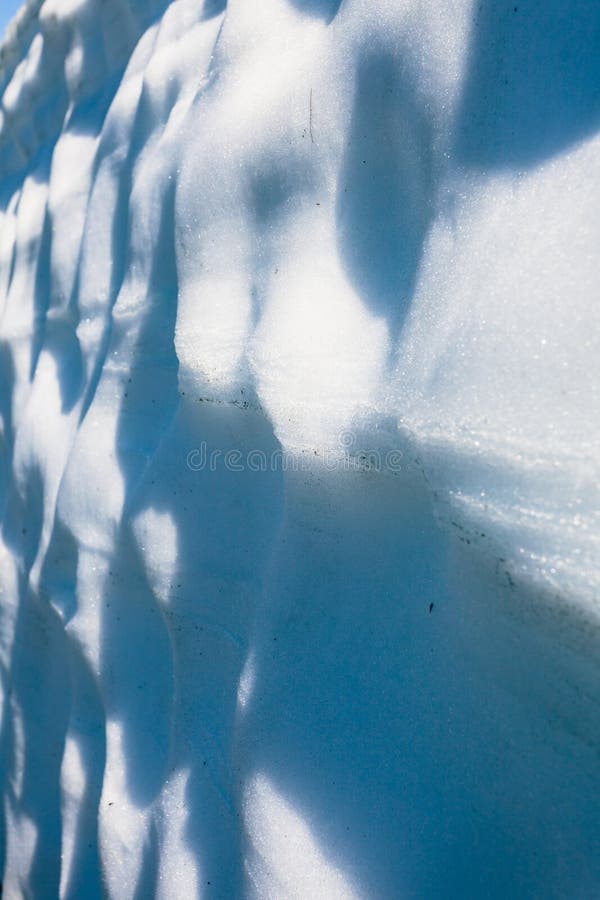 Snowy Wall Background Texture Stock Photo - Image of beam, texture ...