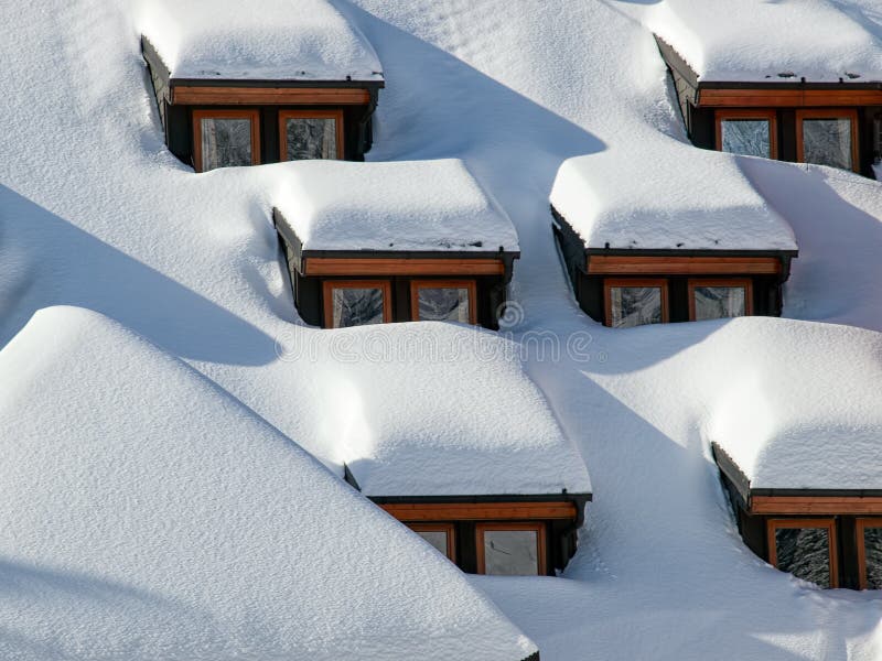 Snowy windows stock photo. Image of house, north, outside - 29508024