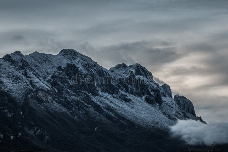 Snowzilla Monterrey stock photo. Image of mountain, beautiful - 66156828