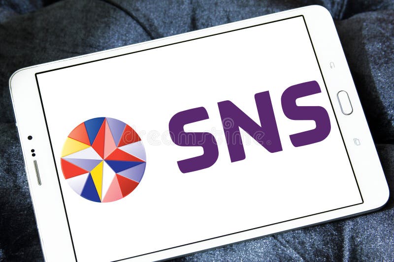 SNS-Bank, De Volksbank, Logo Redaktionelles Bild - Bild von abbildung ...