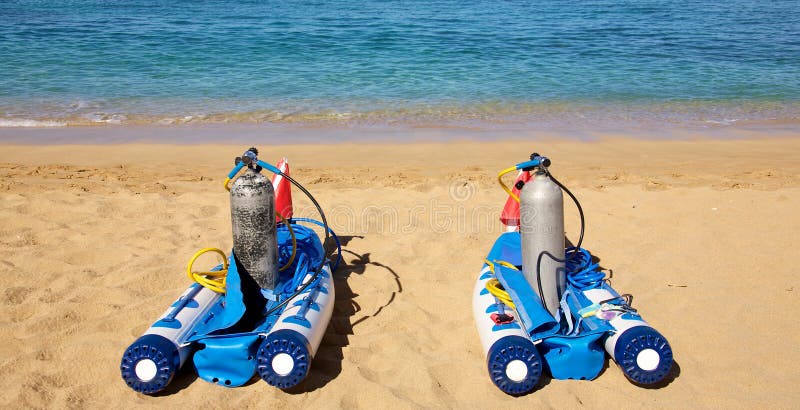 Snuba gear stock image. Image of dive, caribbean, water - 36454069