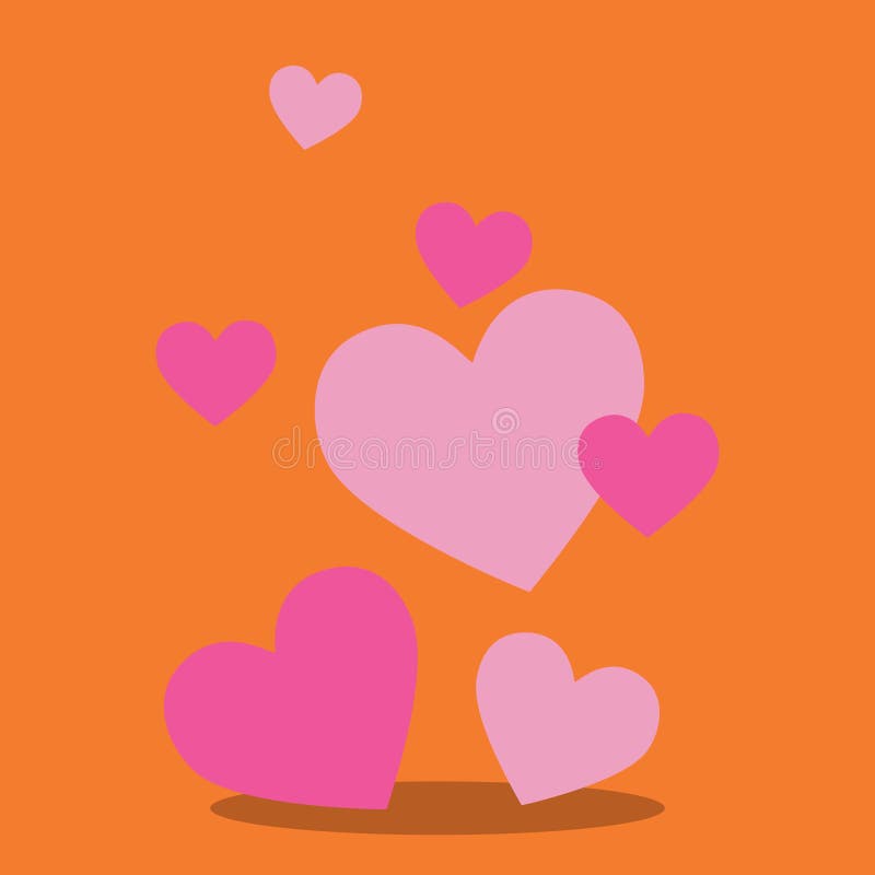 Snuggle fox hearts 09 stock vector. Illustration of hearts - 198991068