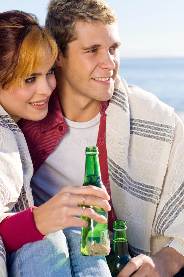 Snuggling couple stock image. Image of fashionable, good - 10041615