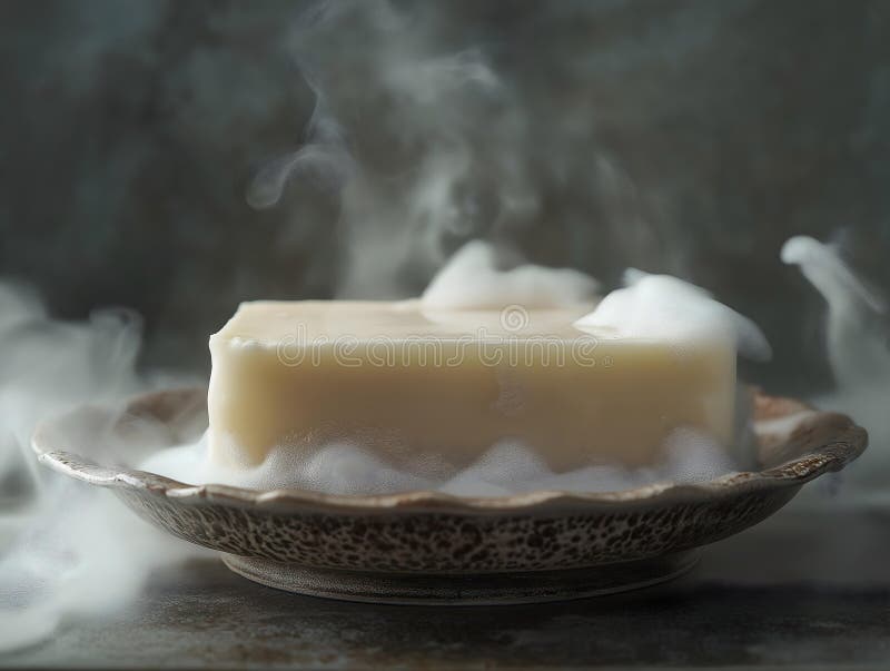 Soap Bar with Water Splatter Stock Illustration - Illustration of ...