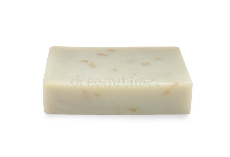 Soap Bar on White Background. Personal Hygiene Stock Photo - Image of ...