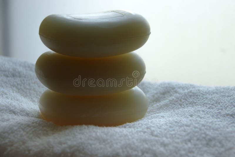 Stack of soap close up. stock photo. Image of skin, cosmetic - 181313508