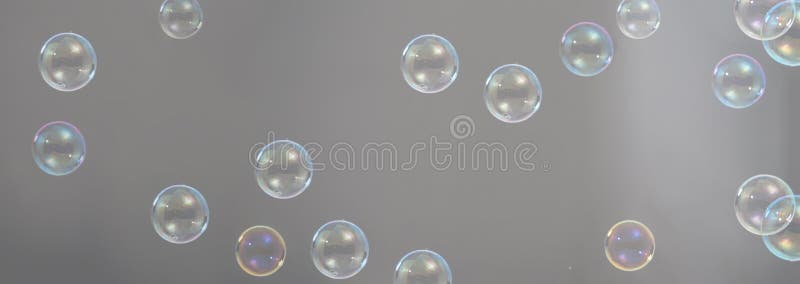 Soap Bubble Drop or Shampoo Bubbles Floating Like Flying in the Air ...