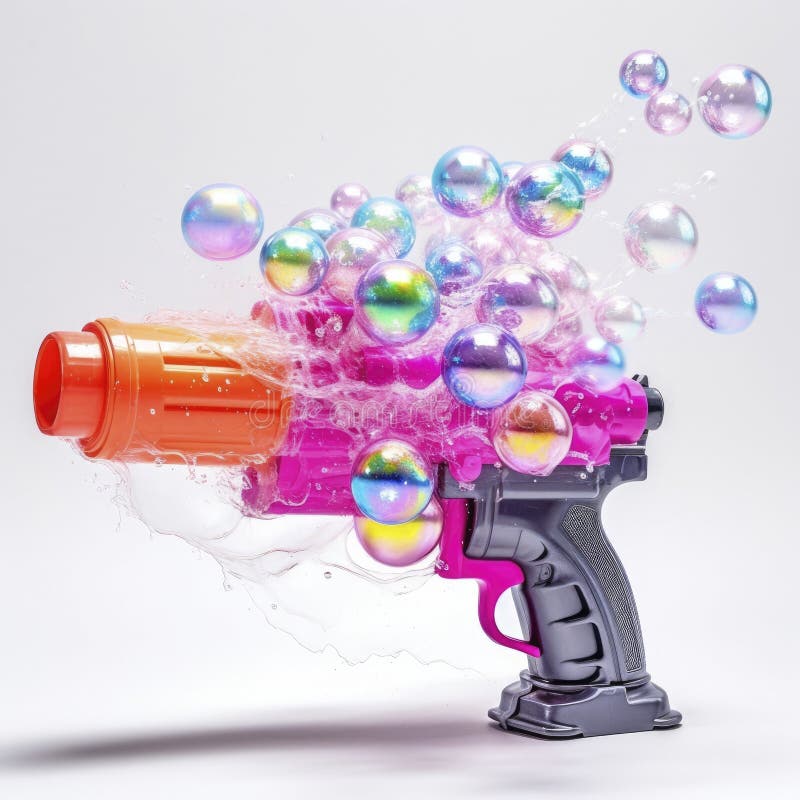 A soap bubble gun stock image. Illustration of connection - 277836703