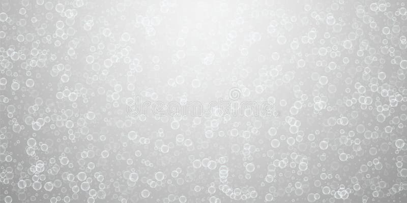 Soap Bubbles Abstract Background. Blowing Bubbles Stock Vector ...