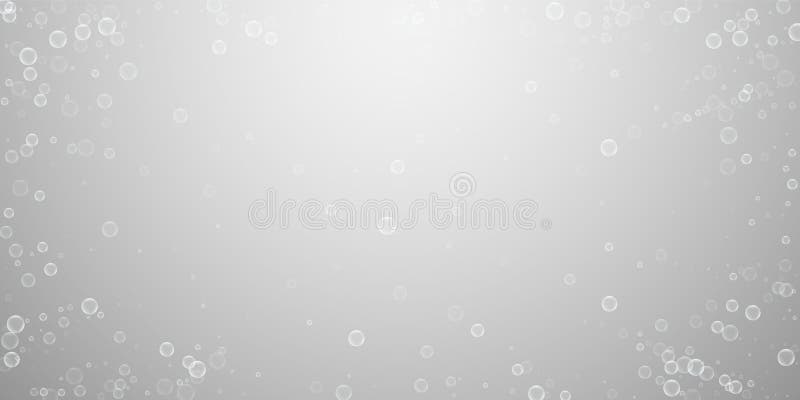 Soap Bubbles Abstract Background. Blowing Bubbles Stock Vector ...