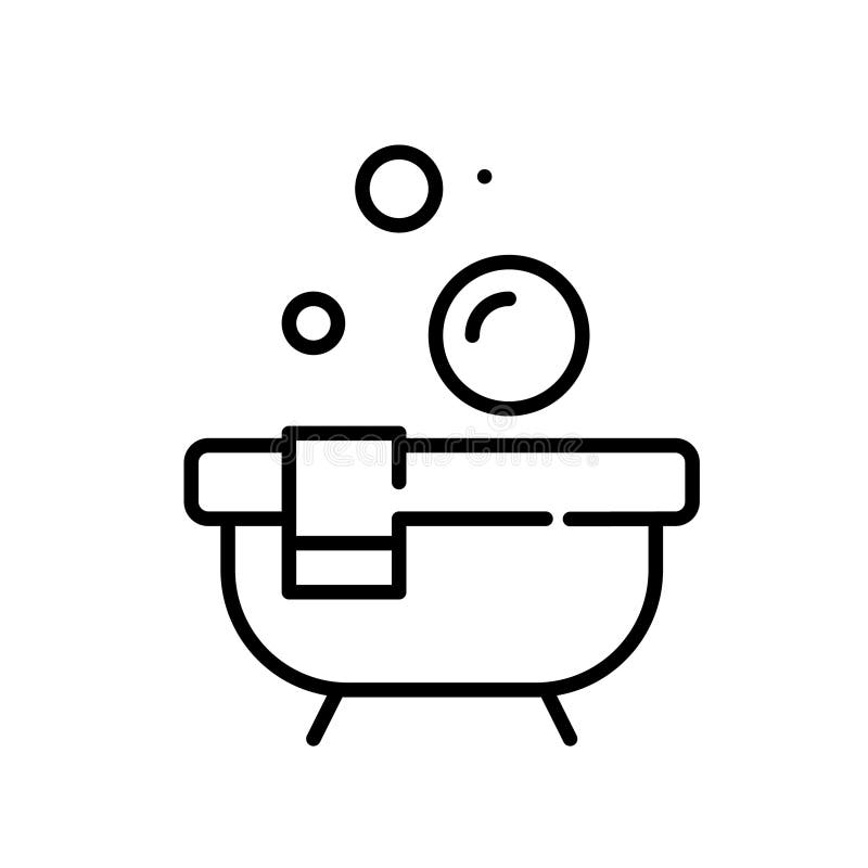 Bathtub Bubbles Silhouette Stock Illustrations – 108 Bathtub Bubbles ...
