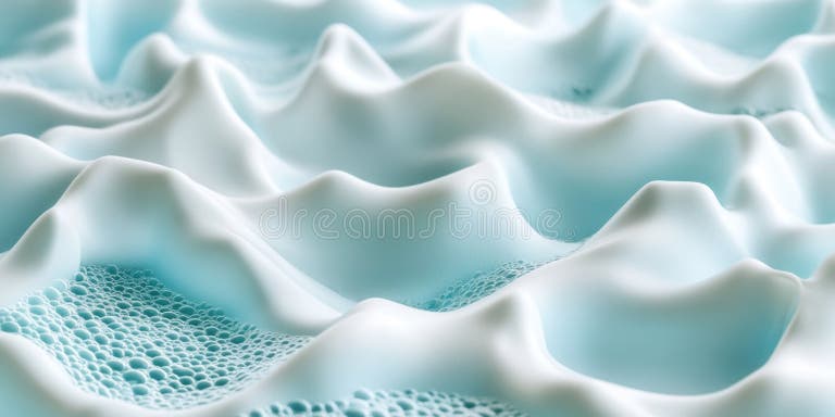 Soap Bubbles Froth on Rippled Surface Stock Image - Image of fresh ...