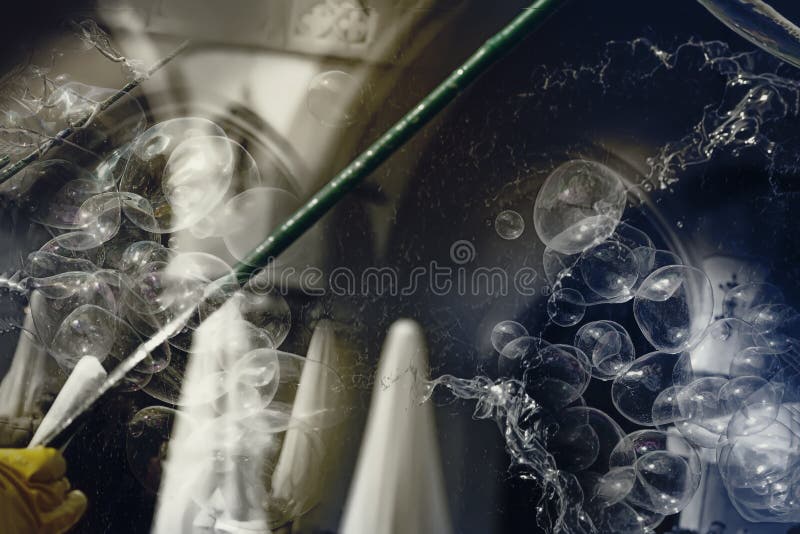 Soap bubbles fun. stock photo. Image of climate, beautiful - 124752102