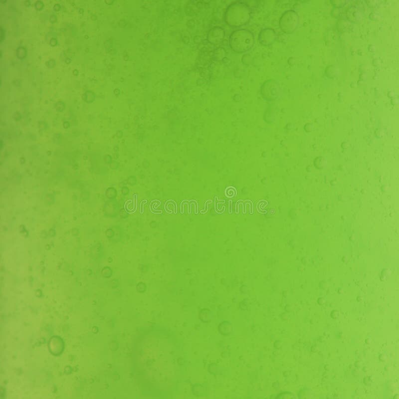 Soap Bubbles Green Liquid Background Stock Image - Image of detergent ...