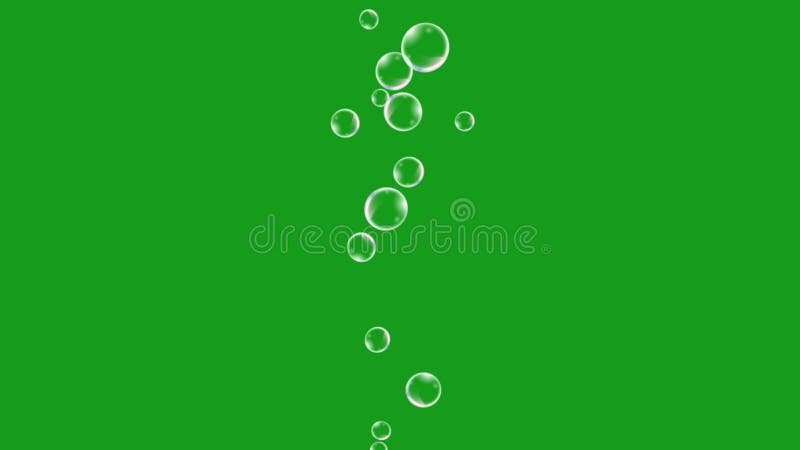 Soap Bubbles with Green Screen Background Stock Footage - Video of foam ...