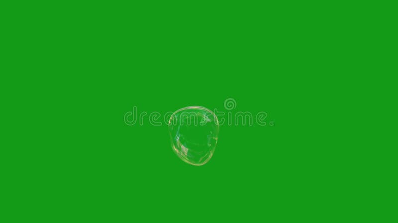 Soap Bubbles with Green Screen Background Stock Video - Video of water ...