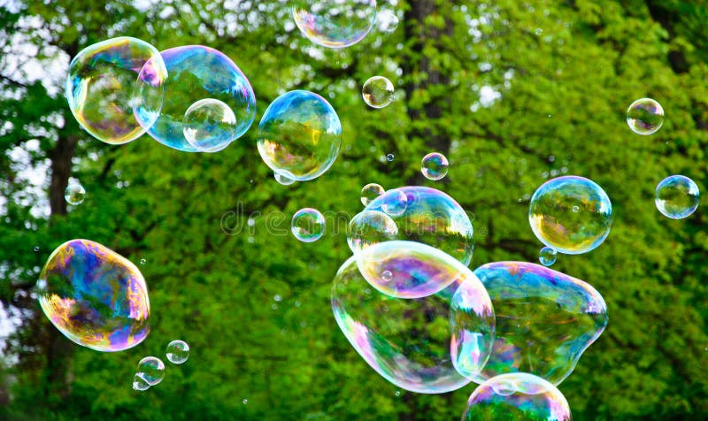 Summer Bubbles stock photo. Image of clear, macro, sphere - 31707096