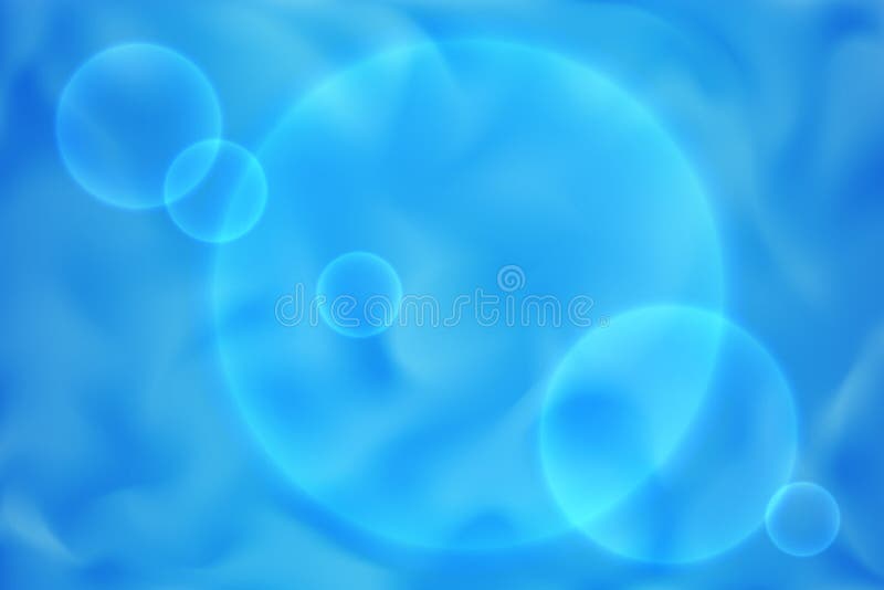 Soap Bubbles Pattern on Light Blue Soapy Water Background Stock ...