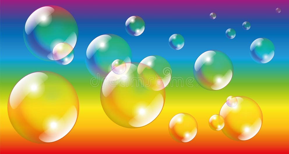 Bubbles Rainbow Stock Illustrations – 18,763 Bubbles Rainbow Stock ...