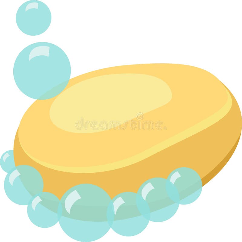 Soap Cartoon Vector Isolated Stock Vector - Illustration of detergent ...