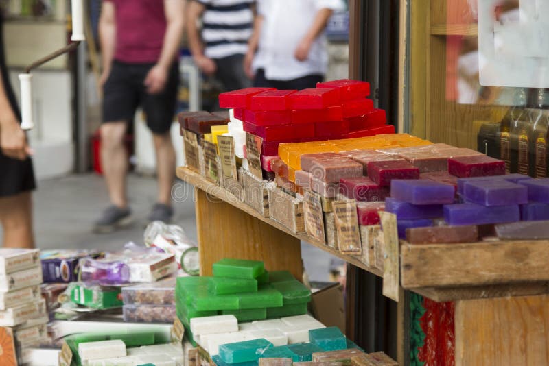 Soap counter stock photo. Image of street, healthy, outdoor - 120281296